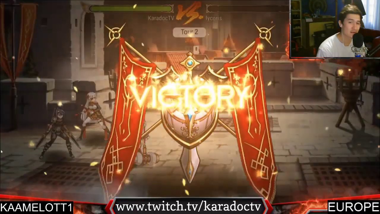 Epic Seven Guild War Mirsa and A Coli power! Europe Top 10 // 07 02 ...