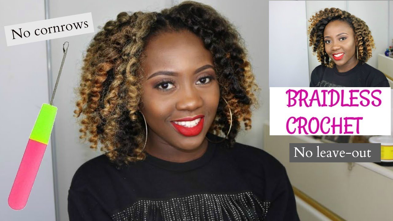 BRAIDLESS CROCHET ! “FLIP OVER VIXEN” Method || CURLY AFRO || Jamaican ...