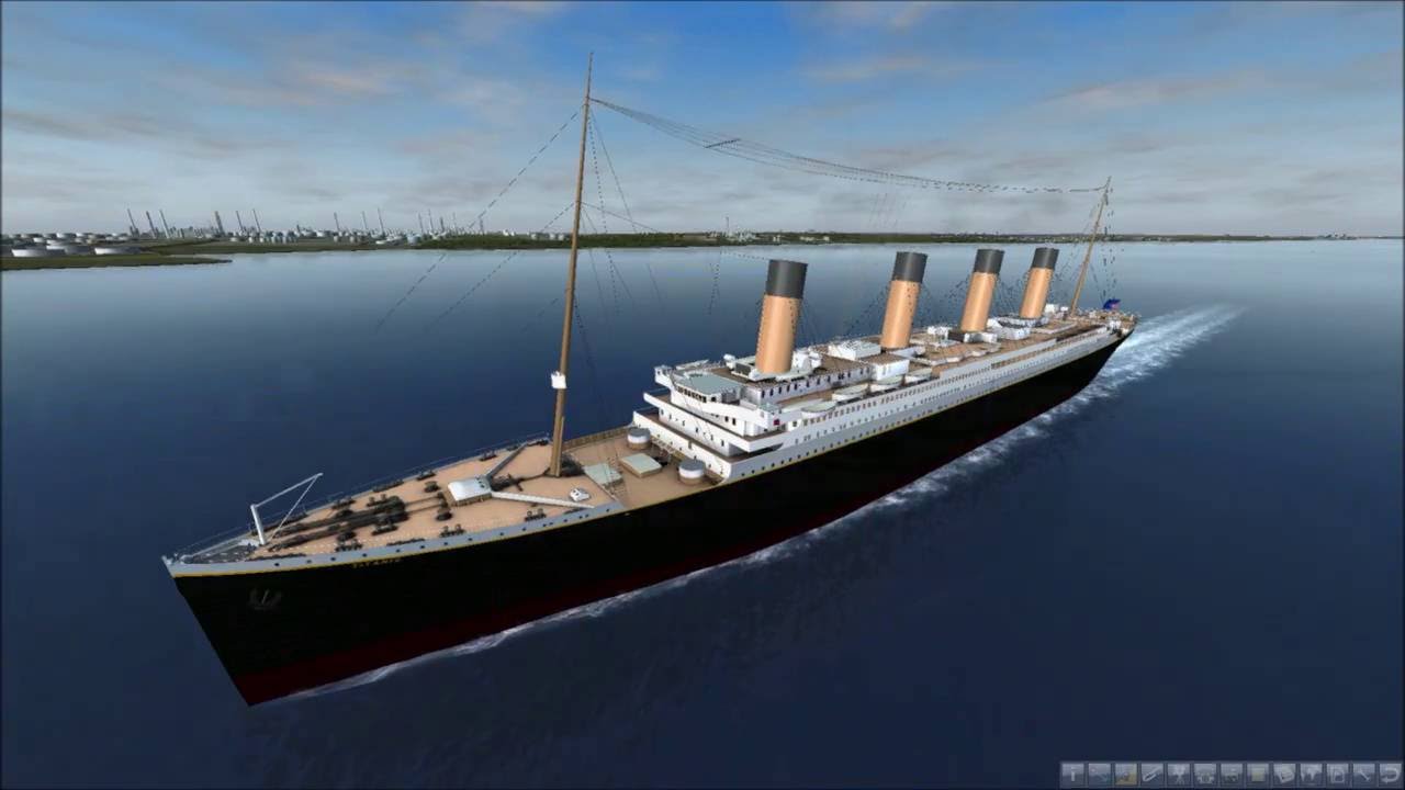 Ship Simulator 2008 #History of TITANIC - YouTube