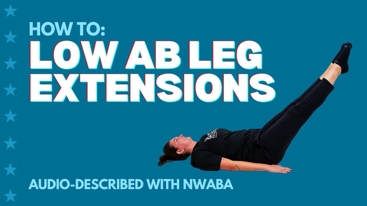How to Do Low Ab Leg Extensions - YouTube