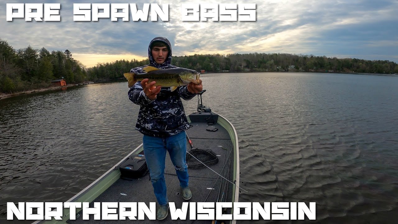 Pre Spawn Bass Fishing in Northern Wisconsin (Spring 2023) - YouTube