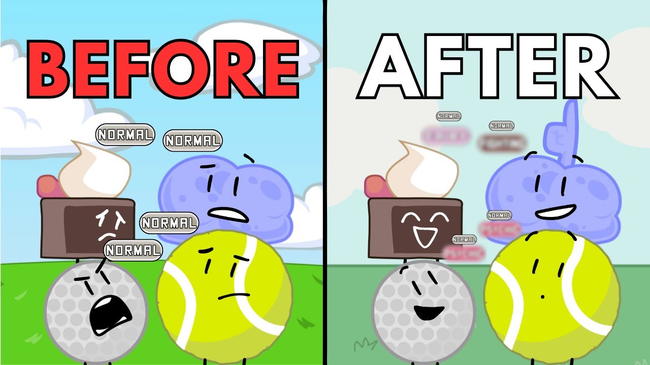 BFB with Pokemon Types (UPDATED) - YouTube