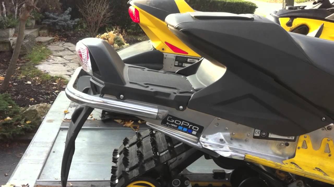 '03 Ski-Doo Rev MXZ X Boondocker Beavertail Delete finished - YouTube