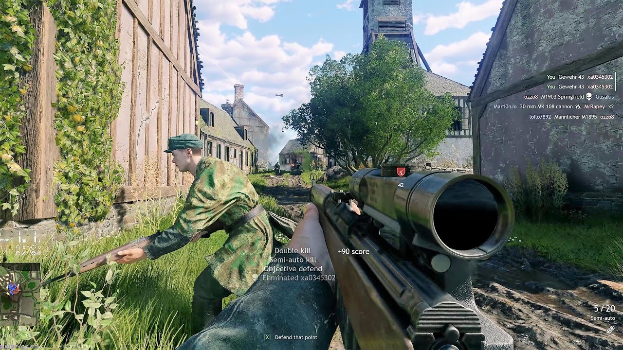 Enlisted Gameplay - Ver-Sur-Mer - Invasion of Normandy [1440p 60FPS ...