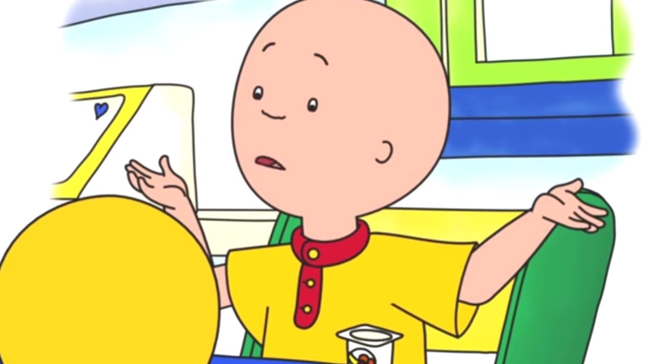 Caillou 516 - Where is Mars?/Emma's Extra Snacks/Lost and Found - YouTube