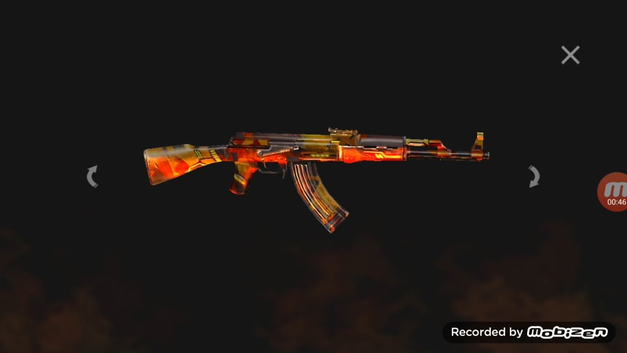 New AK Permanent Free Skin ||Free fire new video 2020 - YouTube