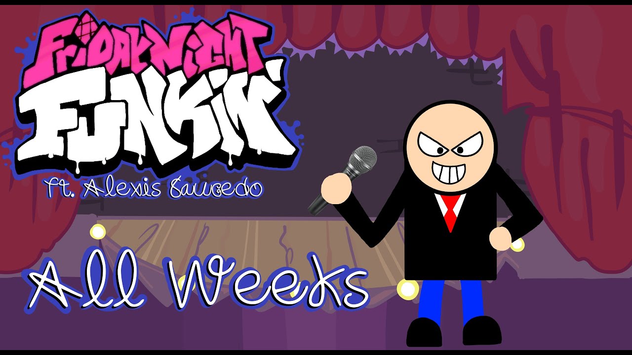 Friday Night Funkin’ Ft. Alexis Saucedo (All Weeks) (MOD Showcase ...