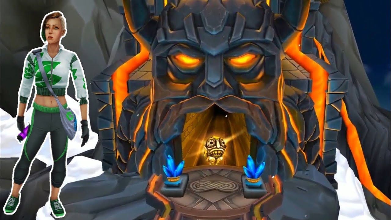 play with Maria Selva Plogger in volcano Iceland Temple Run 2 - YouTube