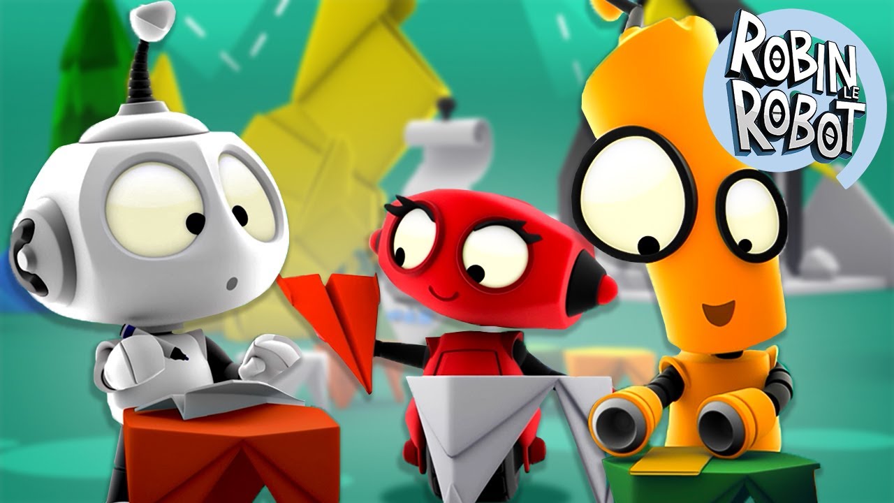 L'effet origami | Robin le Robot | Dessins Animés Pour Enfants - YouTube