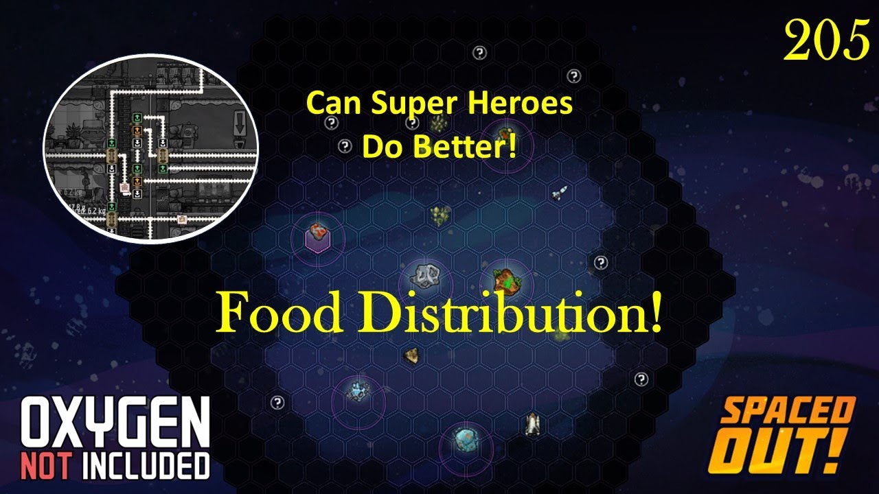 Oxygen Not Included - (205) Food Distribution! - YouTube