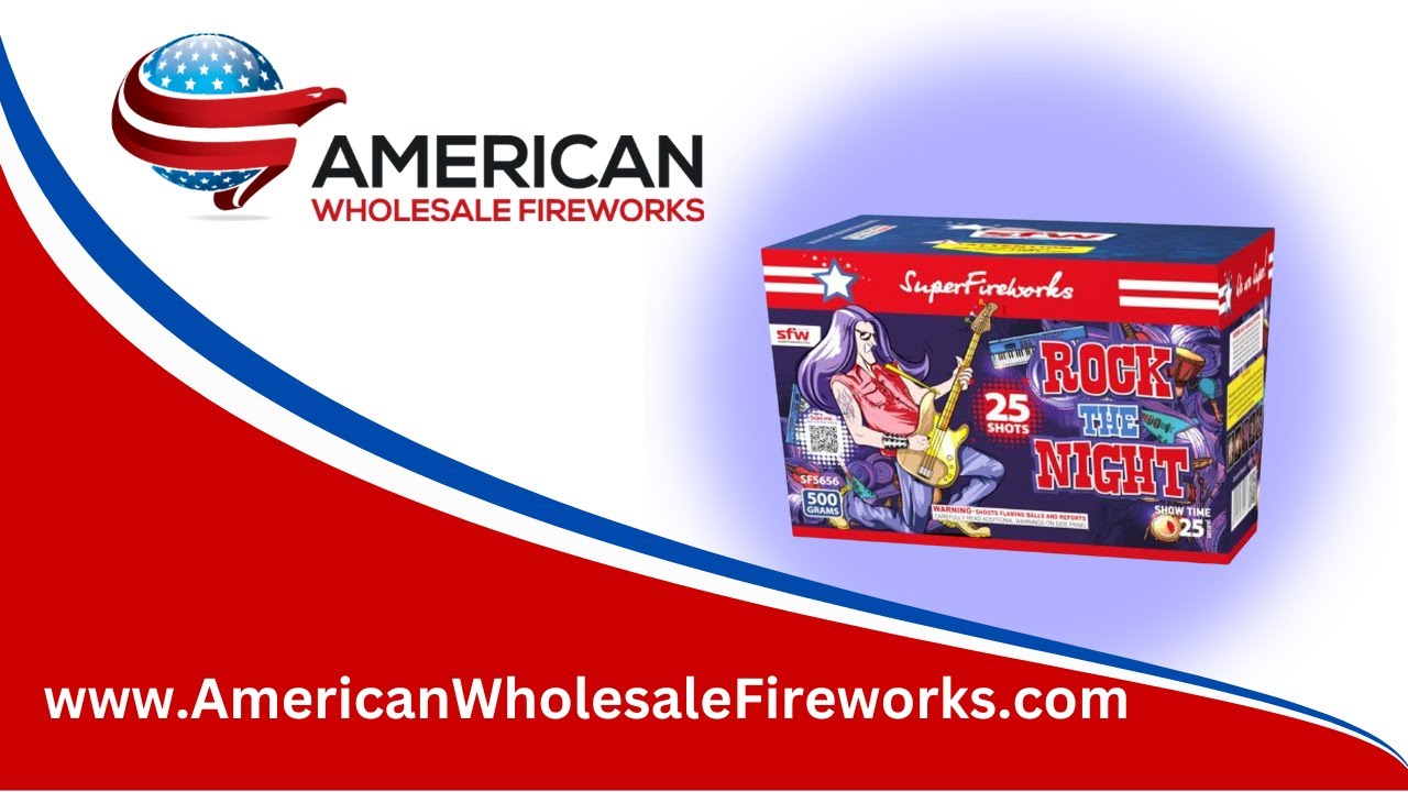 Rock the Night by Super Fireworks ... Available at American Wholesale ...