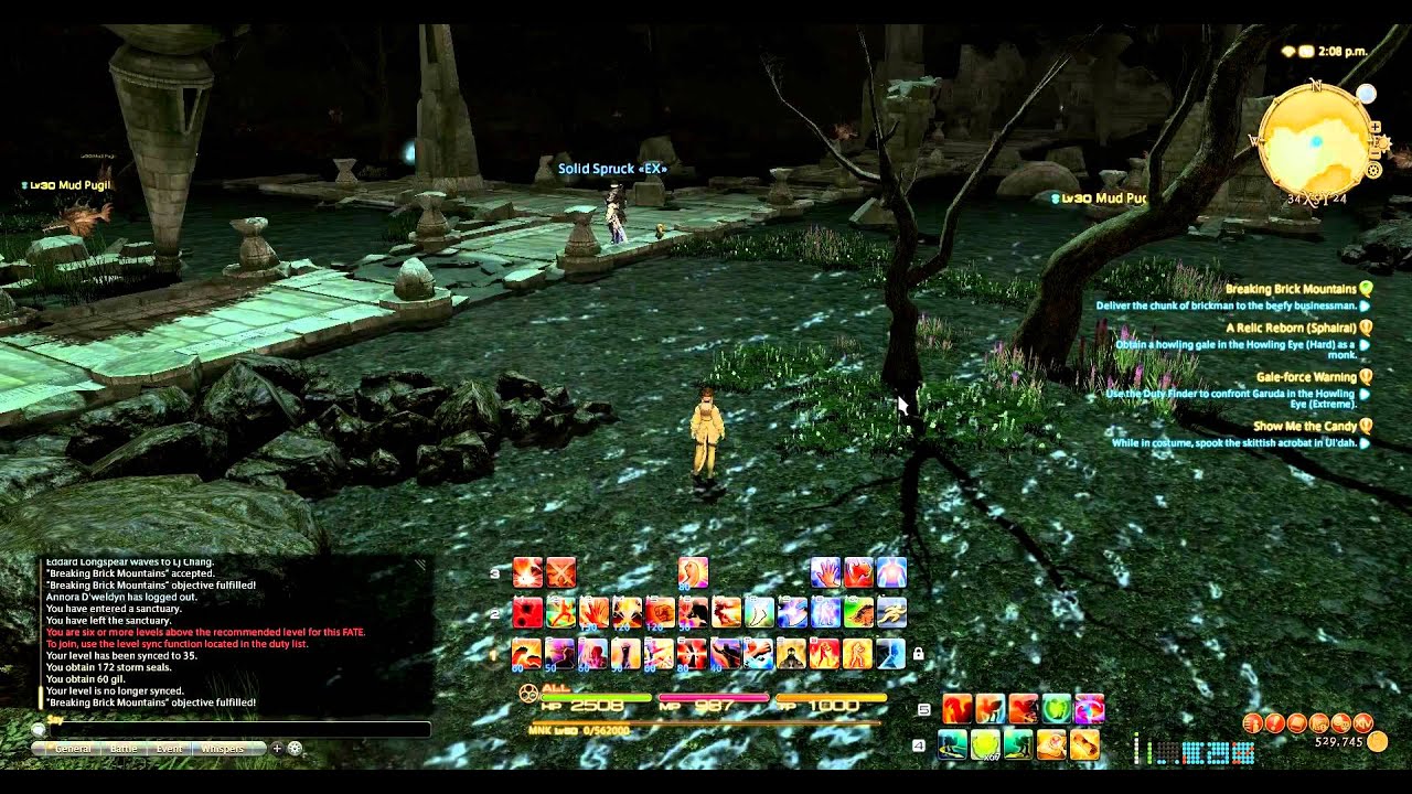 Final Fantasy XIV Puff Puff away! - YouTube
