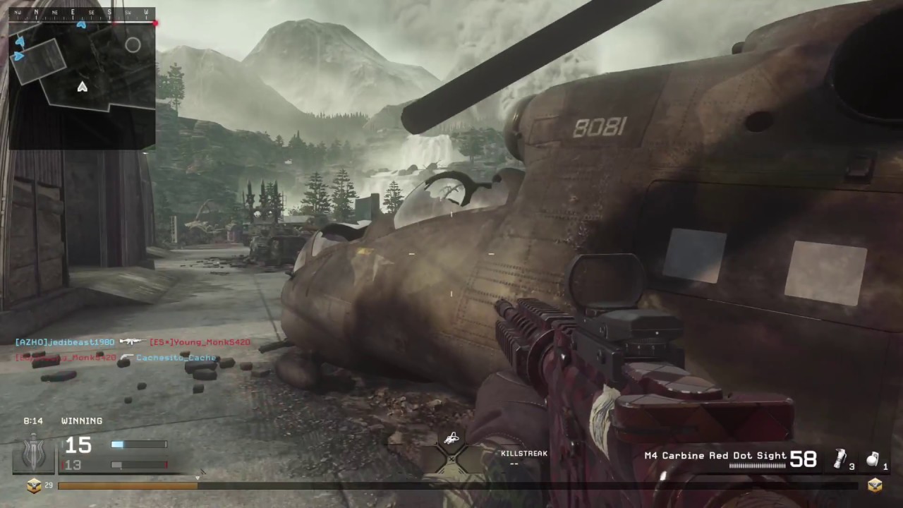 CoD: Modern Warfare Remastered - 24/4 - COUNTDOWN MAP - Two Helicopters ...