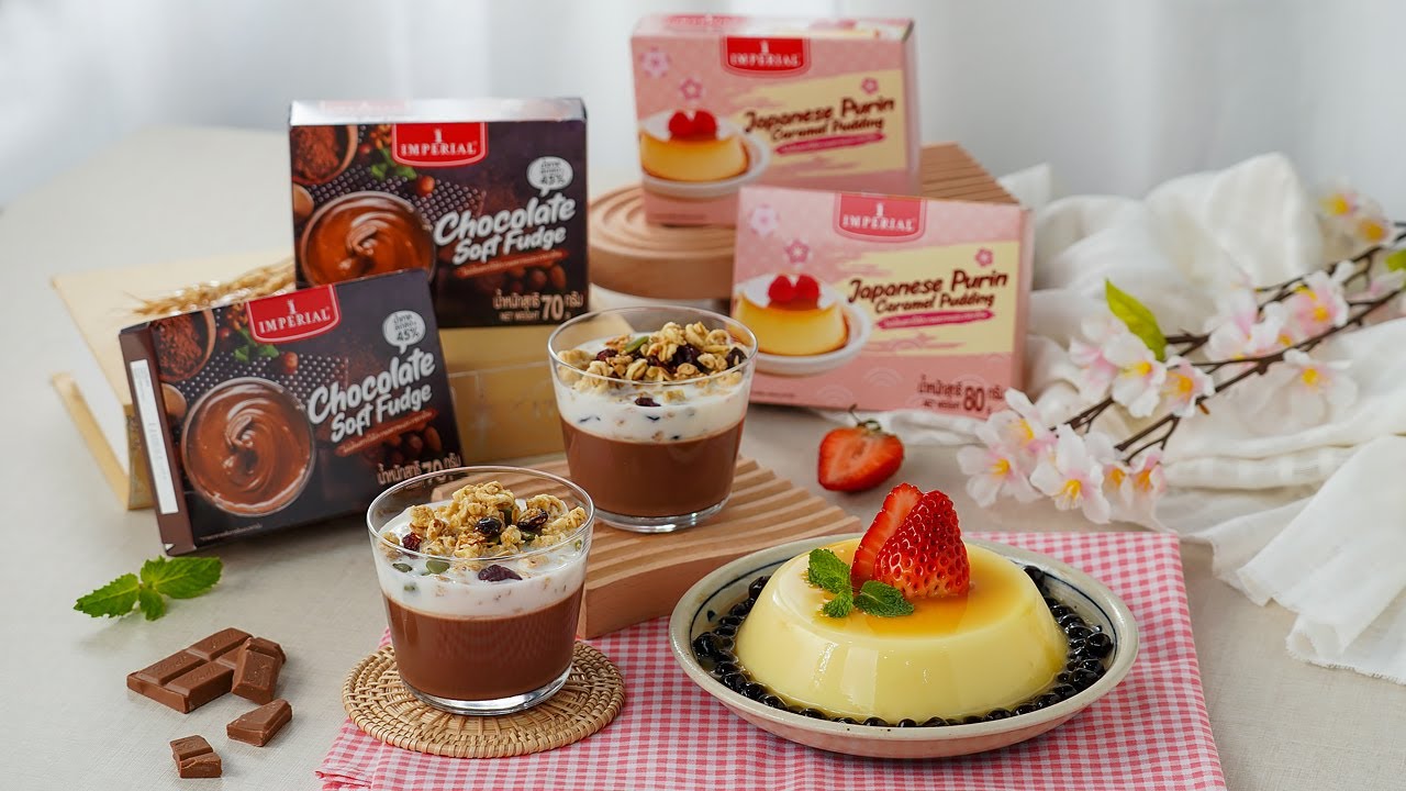 Pudding & Chocolate Soft Fudge Imperial Easy [EasyCooking] - YouTube