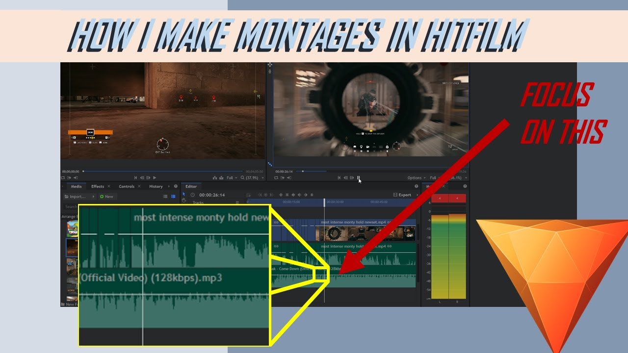 HOW TO MAKE A GAMING MONTAGE - Rainbow Six Siege - YouTube