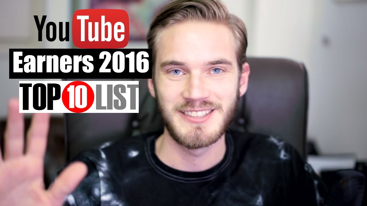 YouTube Top Earners List 2016 Highest Earning YouTube Creators In The youtube-top-earners-list-2016-highest-earning-youtube-creators-in-the