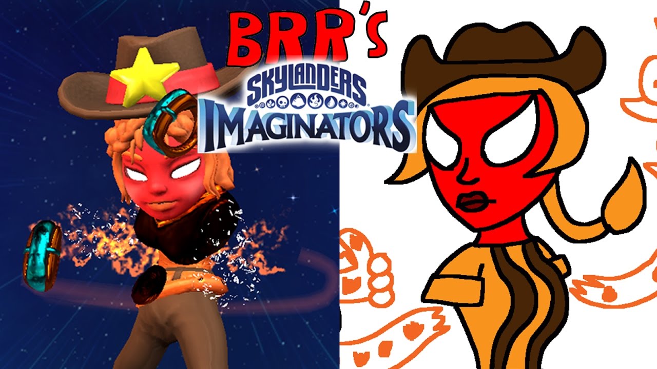 Skylanders Imaginators: BRR's Creation Showcase - Hot Kicks (Fire ...