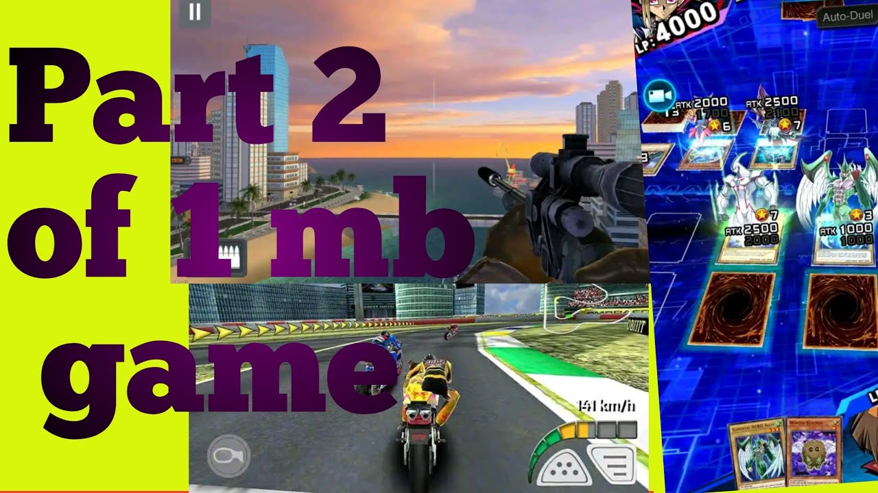 Series of 1 MB game for any Android by G.A.M 4U - YouTube