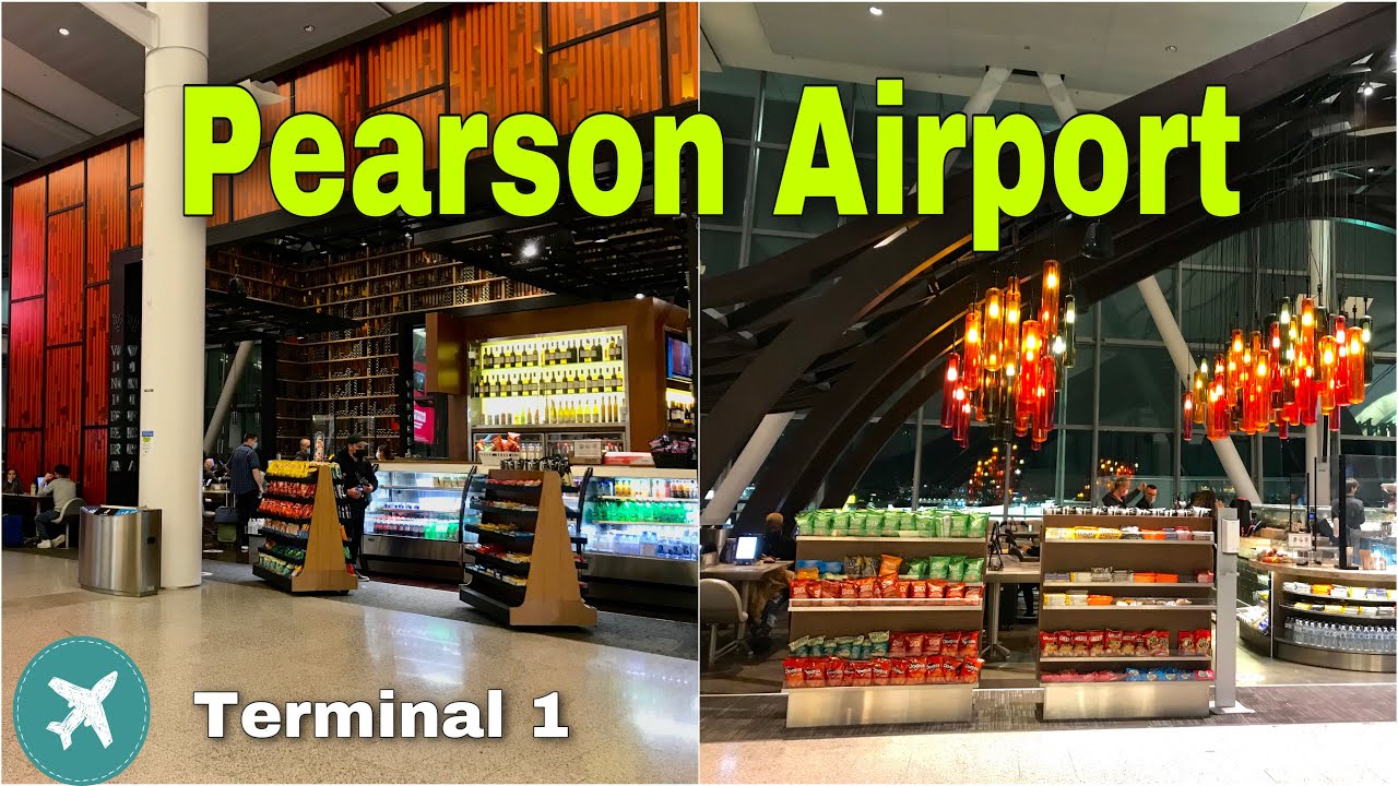 [4K] 🇨🇦 Terminal 1 Departures E Gates Pearson Airport ️ (YYZ) | Toronto ...