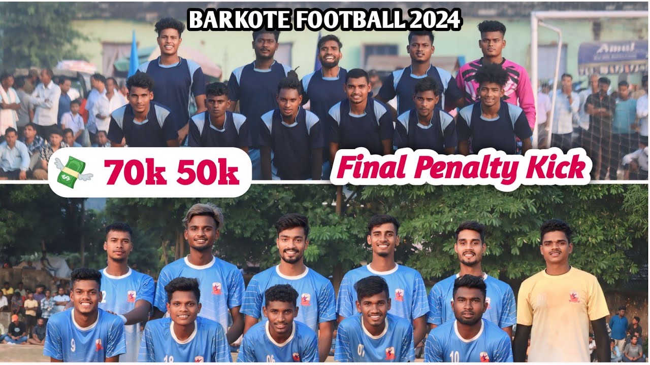 Final Match Penalty Kick || BFC KUCHINDA 🆚 AJAY FC || Barkote Football ...