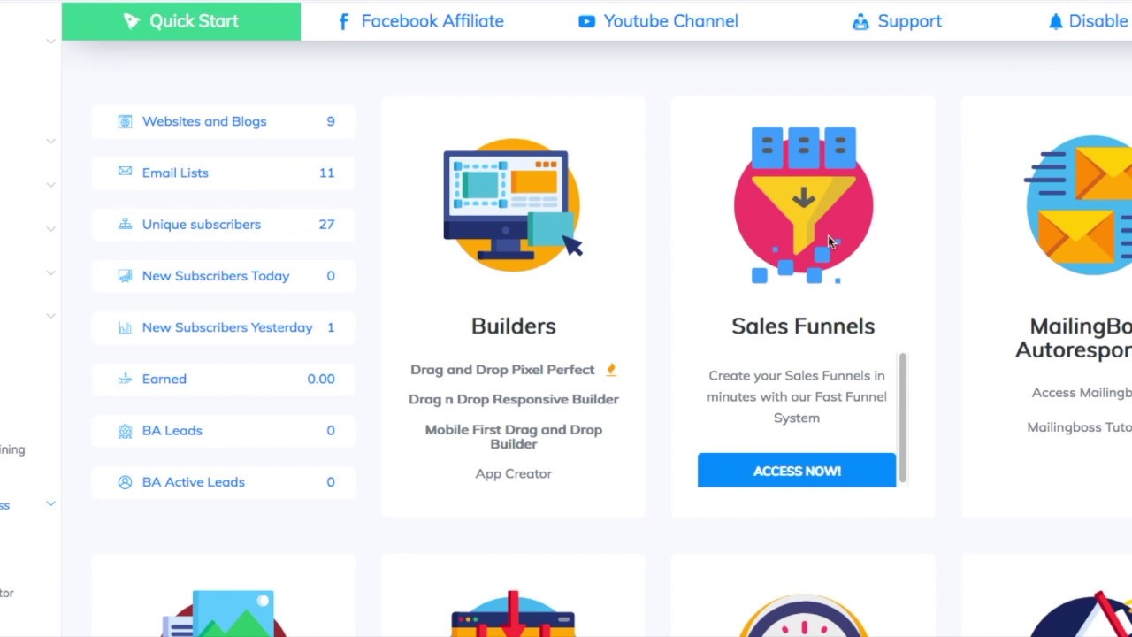 Build a Sales Funnel With BuilderAll - YouTube