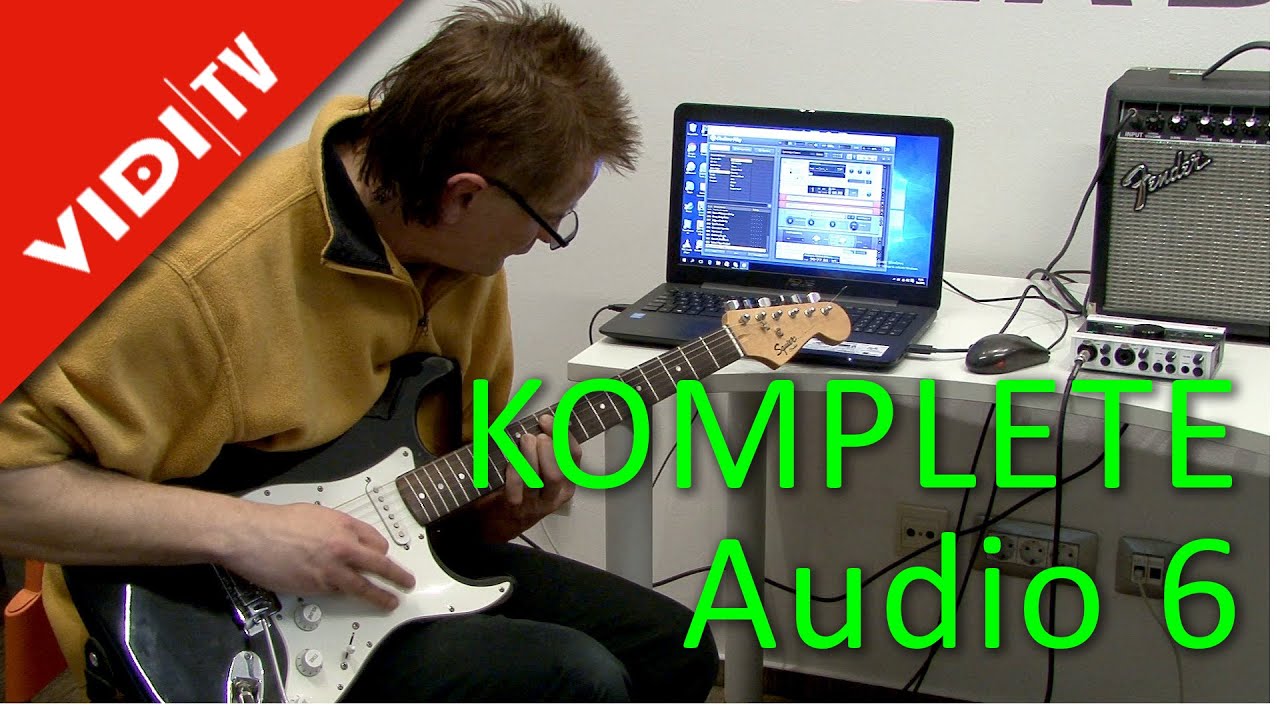 Komplete Audio 6 audio interface test - YouTube