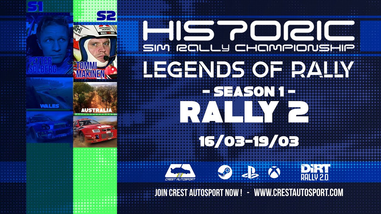 Crest Autosport - HSRC Rally 2 - S2 - YouTube