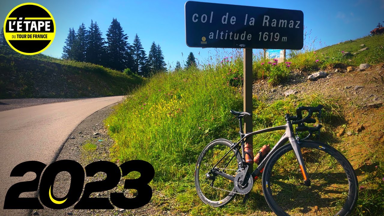 Reconnaissance Col de la Ramaz ! Etape du tour 2023 - YouTube