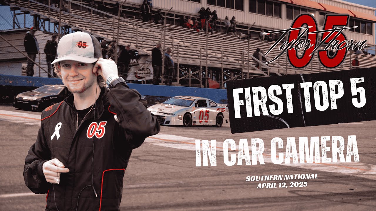 Tyler Thorn In Car Camera at Southern National! First Top 5! April 12 ...