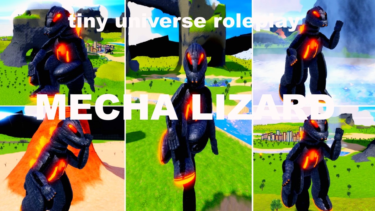How to get MECHA LIZARD BADGE + MECHA LIZARD MORPH in TINY UNIVERSE ...