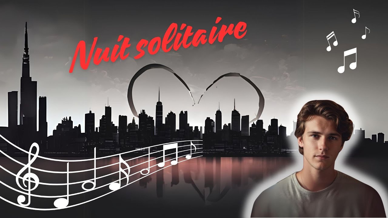 Nuit solitaire 🌙💔 - Lucas | Chanson pop rock sur l'amour perdu (Clip ...