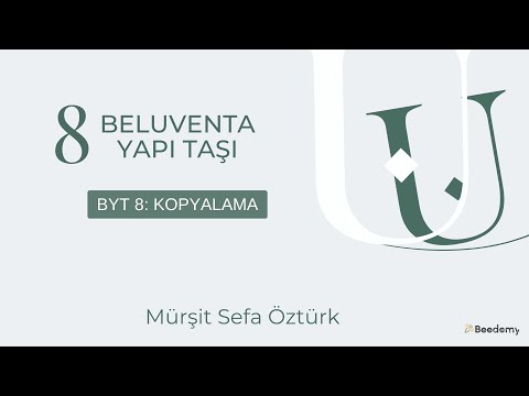 Beluventa Yapı Taşı 8: Kopyalama | Mürşit Sefa Öztürk