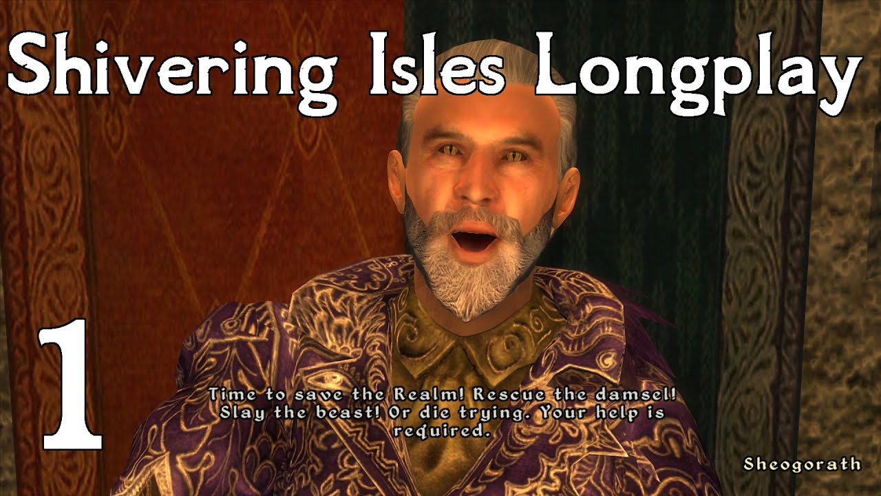 A NEW ARRIVAL - The Shivering Isles Long Play - Part 1 - YouTube