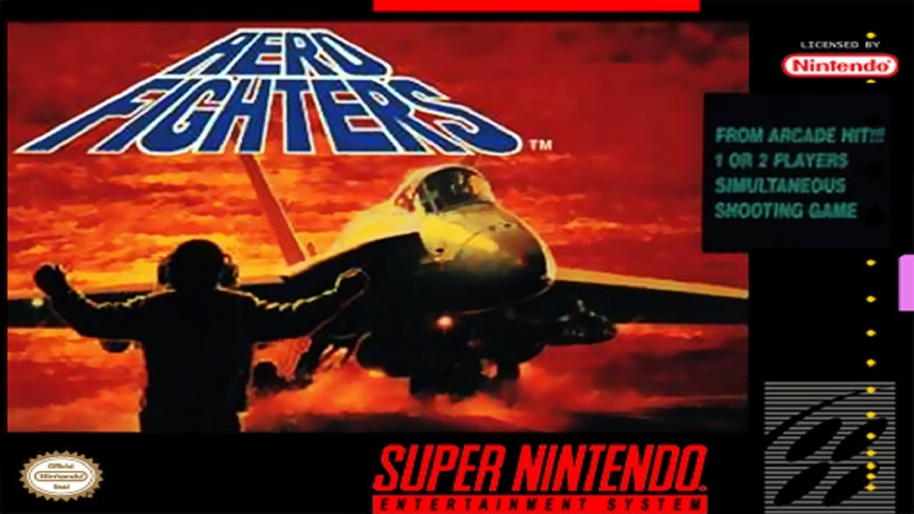 GamePlay - Aero Fighters (SNES) - YouTube