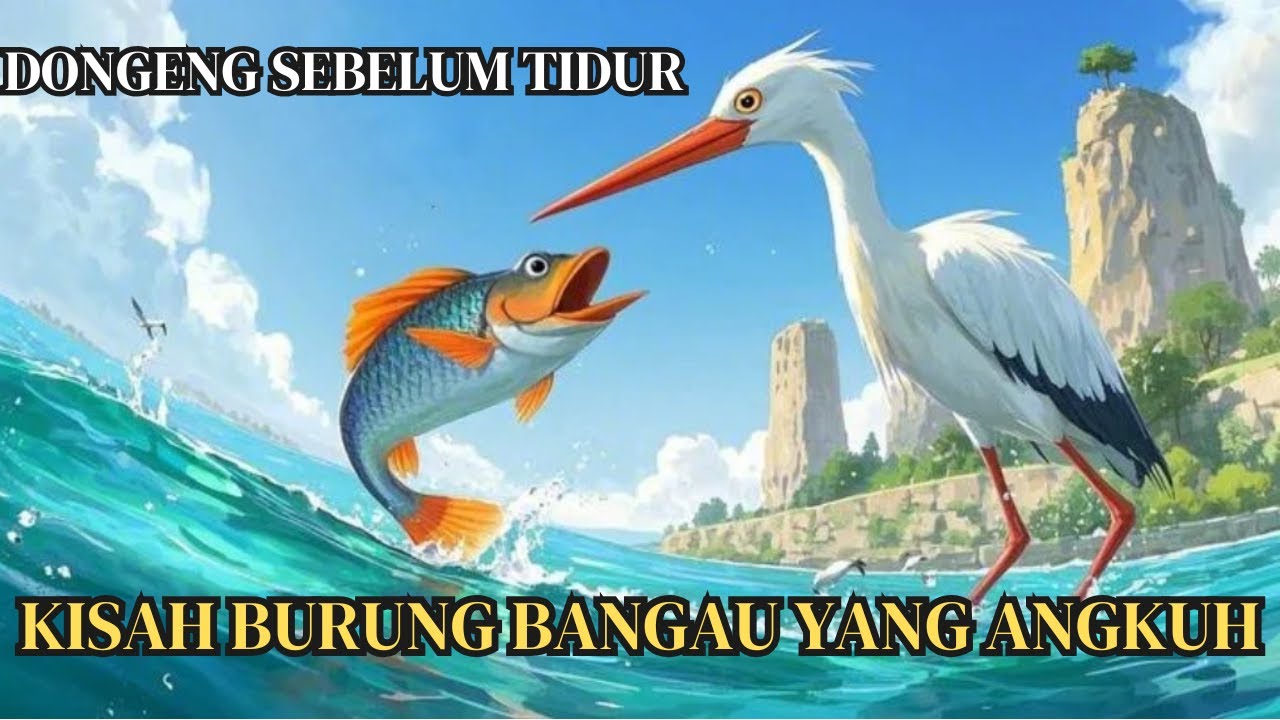 🦢Kisah Burung Bangau Yang Angkuh🌿 - YouTube
