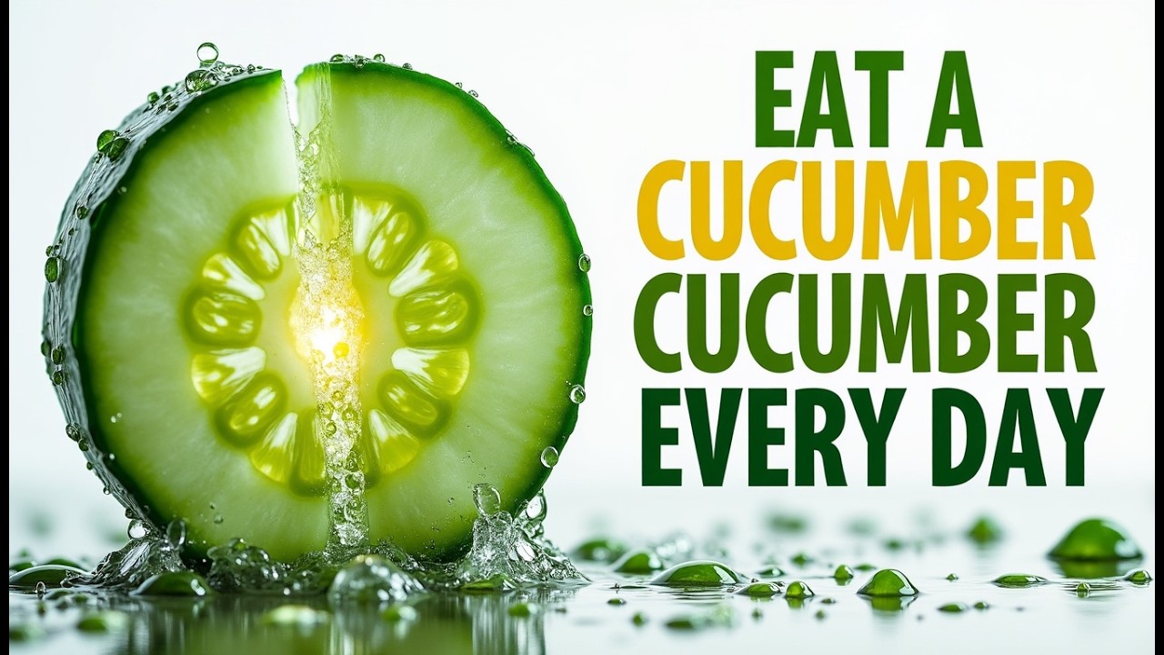 Start Eating a Cucumber a Day, See What Happens to Your Body | Tiggio ...