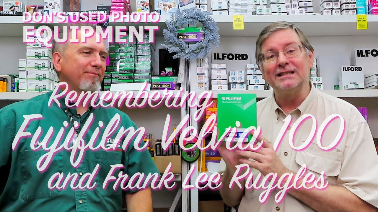 Remembering Fujifilm Fujicolor Velvia 100 and National Parks ...