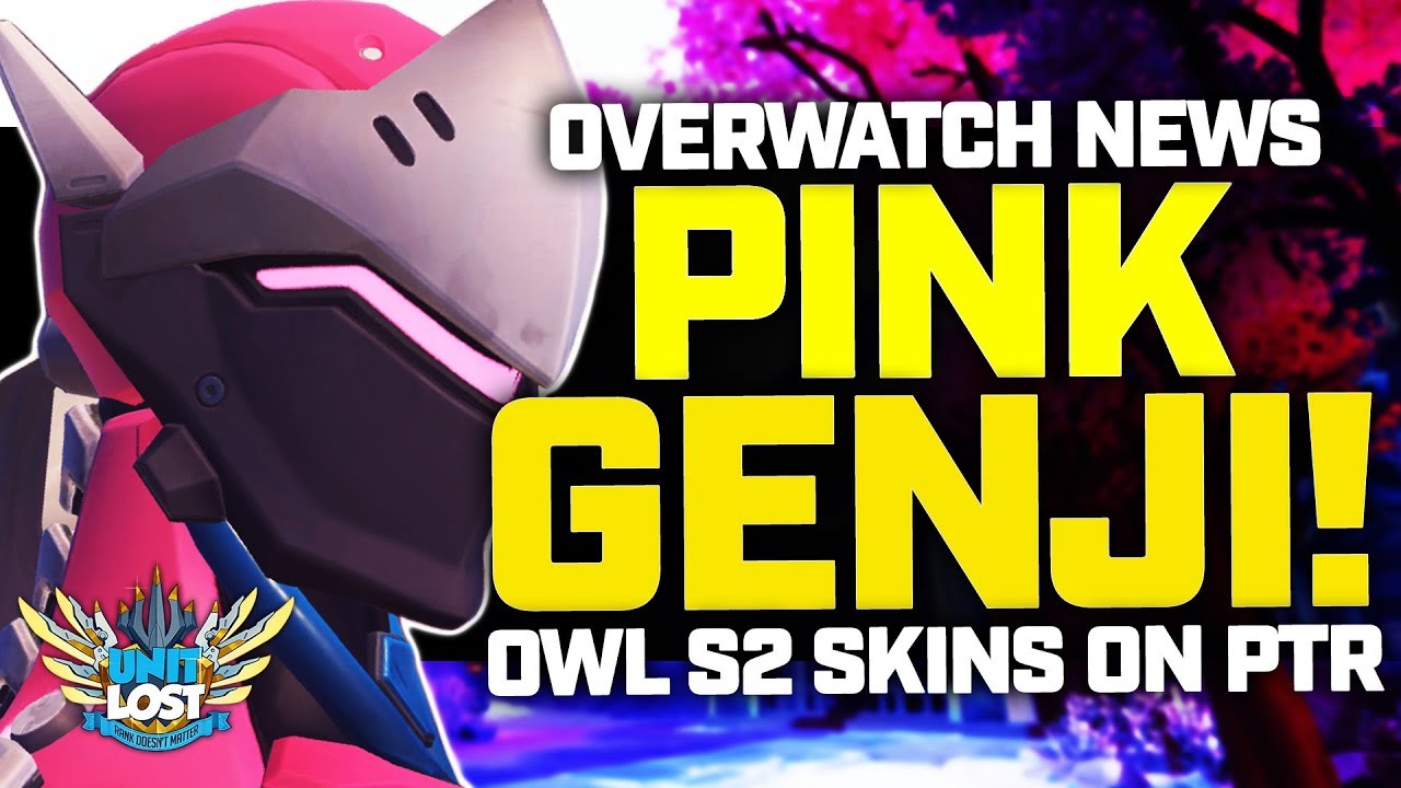 Overwatch News - Pink Genji Skin!! ALL New OWL Skins on PTR + Bug Fixes ...