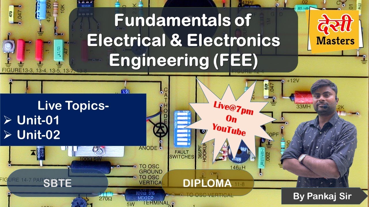 Unit wise Discussion#1&2 II Fundamentals of Electrical & Electronics ...