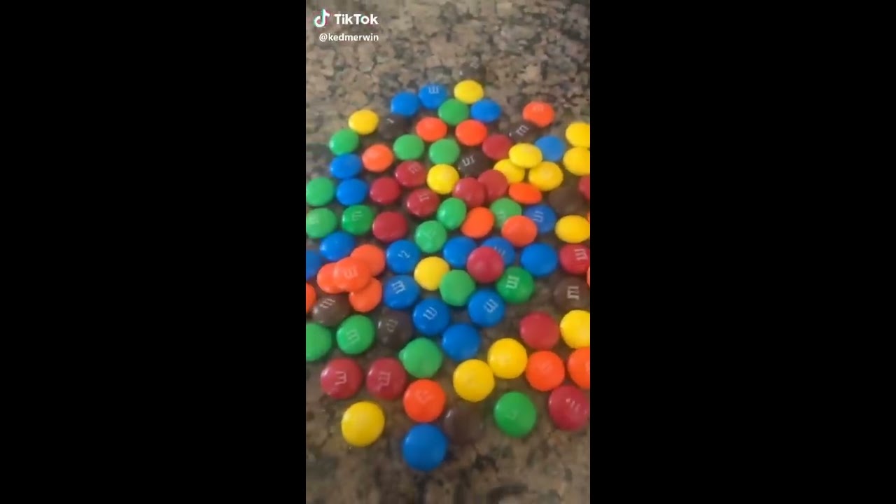 Sorting MnMs Because I Am Color Blind - TikTok - YouTube