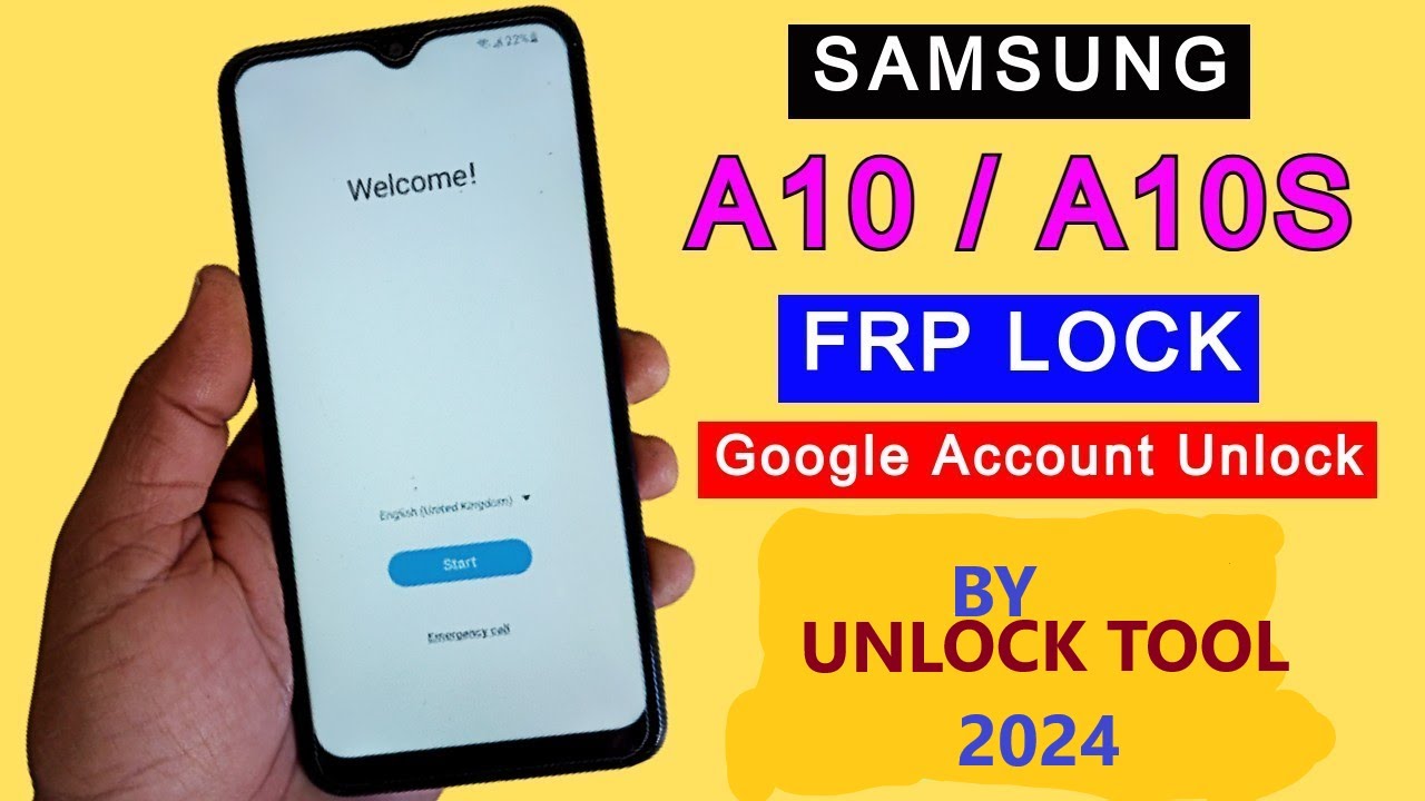 SAMSUNG A10s (SM-A107F) FRP Unlock Android 10,11 Unlock Tool Samsung ...