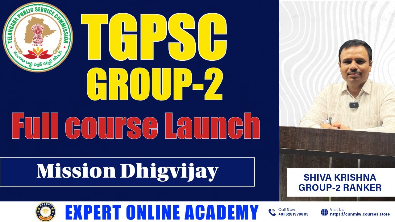 TSPSC Group 2 2025 | Complete Preparation Strategy & Syllabus Overview ...