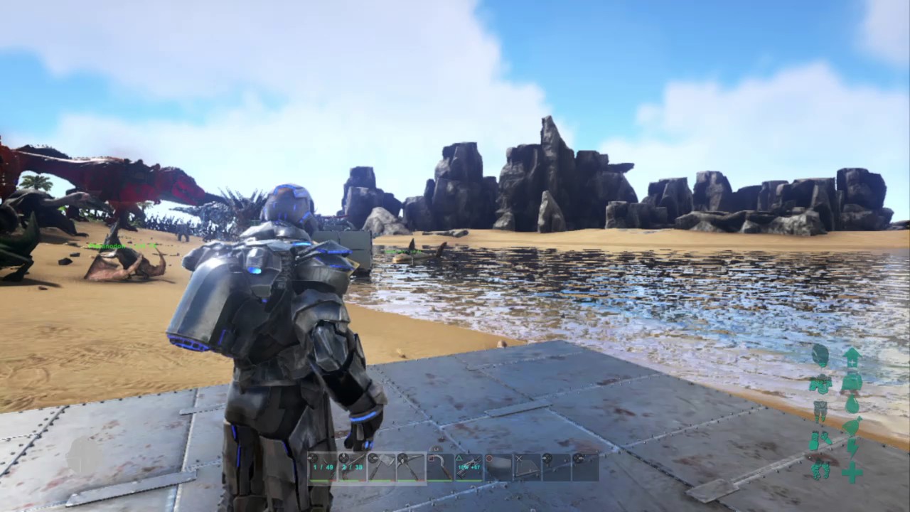 ARK: Survival Evolved new tek forcefield - YouTube