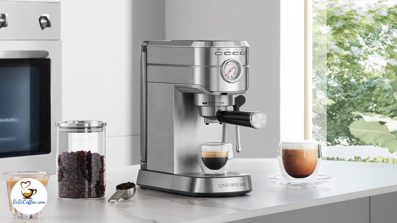 CASABREWS Espresso Machine CM5418, Create Your Coffee Art - YouTube