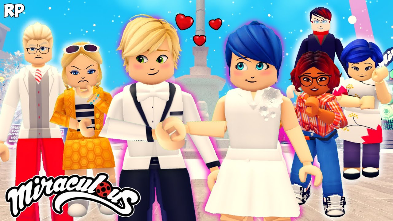 WEDDING MARINETTE AND ADRIEN GOT MARRIED NO MIRACULOUS RP - MIRACULOUS ...