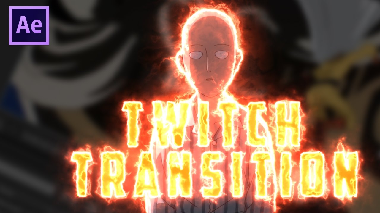 after effects tutorial amv - twitch transition - YouTube
