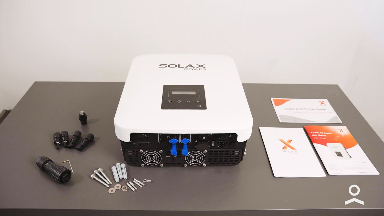 Unboxing - Solax X3 MIC inverter (ENG) - YouTube