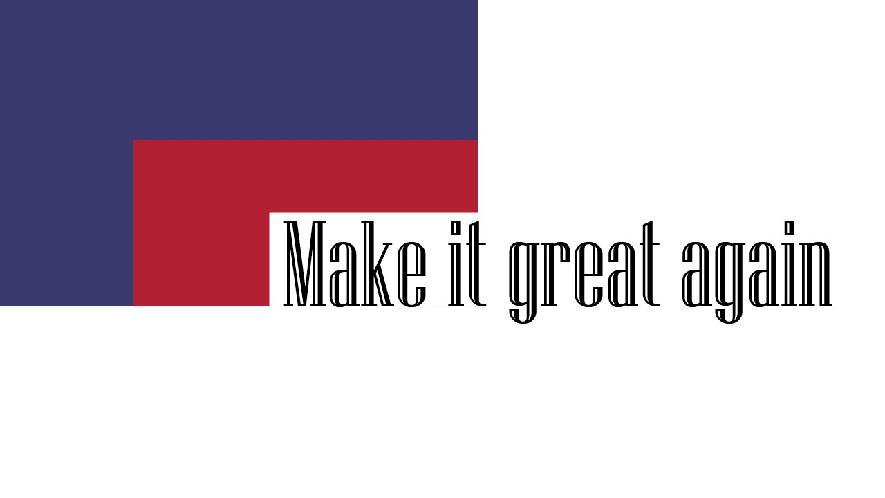 Make it great again - YouTube