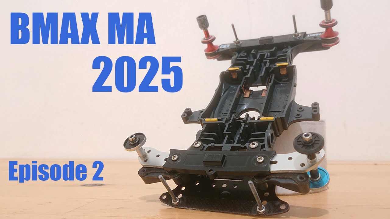 【Mini 4WD】BMAX MA Chassis 2025 Eps 2 - Setting Roller, Brake Plate ...