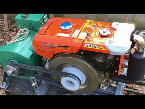 We built another diesel generator! - YouTube